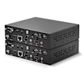 HDMI KVM Extender - HDBaseT - Dubbel huvud - 100m - USB - IR - RS232 | CDON