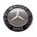 Mercedes 56,5mm röda hjulnav emblem till fälgar och centrumkåpor 4-pack ...