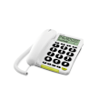 Doro 312cs Analog telefon Namn och uppringnings-ID Vit | CDON