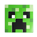 Minecraft Creeper Mask Piexele Speldräkt Kostym | CDON