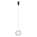 RABEL LED HÄNGLAMPA SVART MATT ALU ITALUX PND-344221-1-BK | CDON