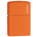 ZIPPO ORANGE MATT LOGO 60001268 tändare | CDON