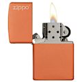 ZIPPO ORANGE MATT LOGO 60001268 tändare | CDON