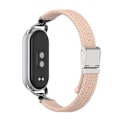 Armbånd for Xiaomi Smart Band 10 / 9 / 8 Metallkobling Nylonvevd ...