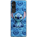 Kompatibelt Mobildeksel til Sony Xperia 10 VI Koselig motiv med blått ...