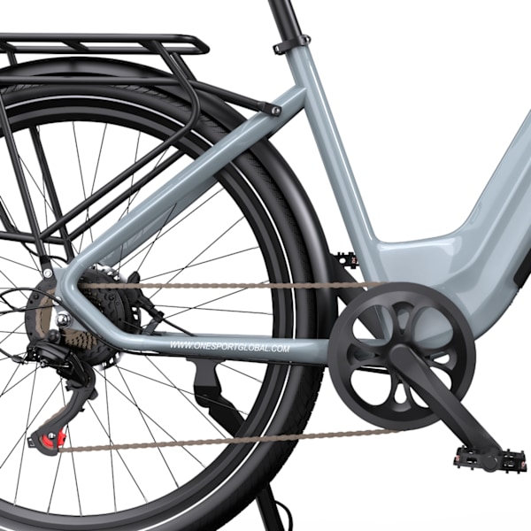 Onesport - ONESPORT OT05 elektrisk bycykel, 250 W motor, 36 V 18,2 Ah ...