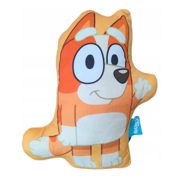Bluey Bingo formad kudde, prydnadskudde 21x31 cm | CDON