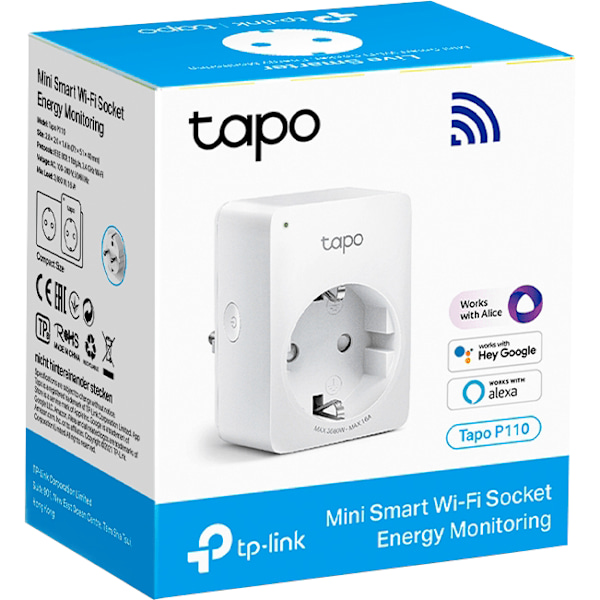 TP-Link Tapo P110 Smart Plug (1-pak) - A - Som ny | CDON