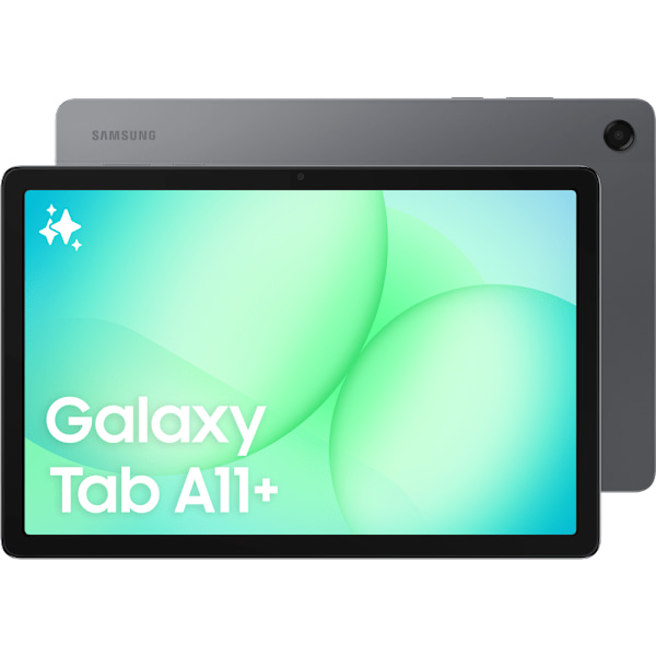 Samsung Galaxy Tab A11+ 5G (128GB), Grå - B - Veldig bra | CDON