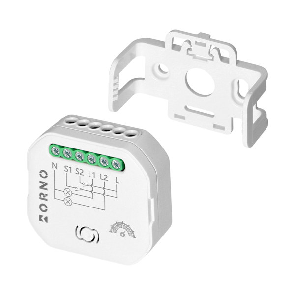 Styrenhet 2-kanals relä Tuya Wi-Fi Bluetooth-dimmer för boxen | CDON