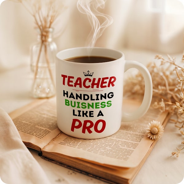 Koppmugg för en lärare Rolig humoristisk kaffemugg med rolig ...