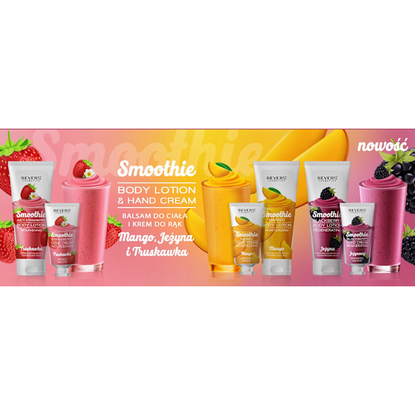 Revers Smoothie Mango Handkräm 50 ml - återfuktande, absorberas snabbt ...