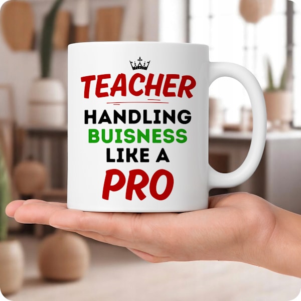 Koppmugg för en lärare Rolig humoristisk kaffemugg med rolig ...