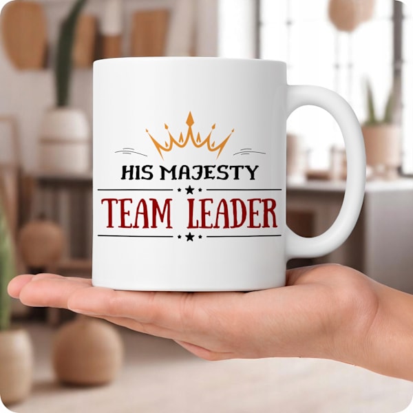 Koppmugg för en teamledare Rolig humoristisk kaffemugg med rolig ...