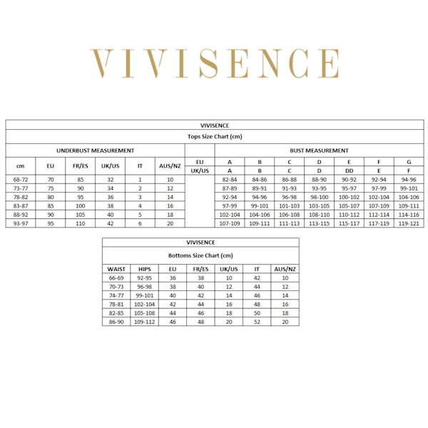 Vivisence 3203 Ruskea/Musta 95c Pehmeä Rintaliiviuimapuku | CDON