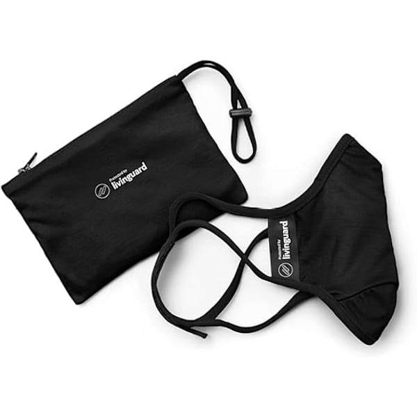 Livinguard FITNESS M SVART Sportmask + Väska | CDON
