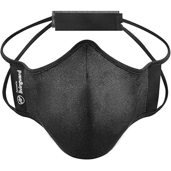 Livinguard FITNESS M SVART Sportmask + Väska | CDON
