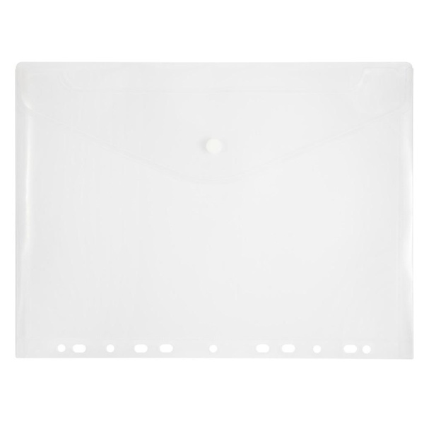 PENMATE transparent PP A4-mapp med europeisk håltagning | CDON