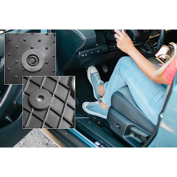 Gummimattor till golvet: Opel Astra VI L halvkombi, kombi (från och med ...