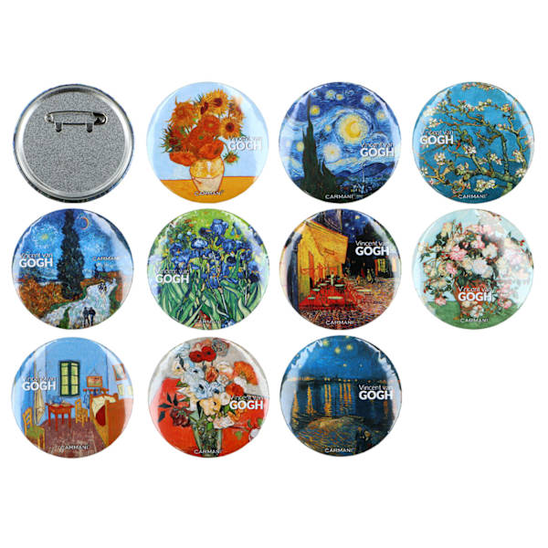 10 nastan setti - Mix, V. van Gogh (CARMANI) | CDON