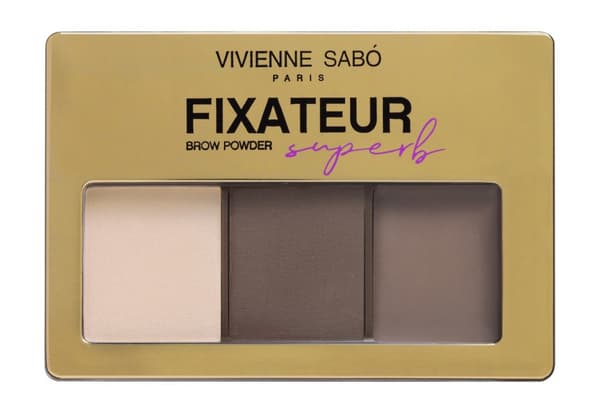 VIVIENNE SABO FIXATEUR SUPERB ÖGONBRYNSPALETT NR 01 LJUSBRUN (4 g) | CDON