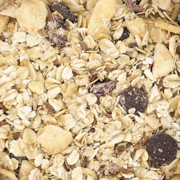 Banan-choklad-tranbärsmüsli 75g | CDON