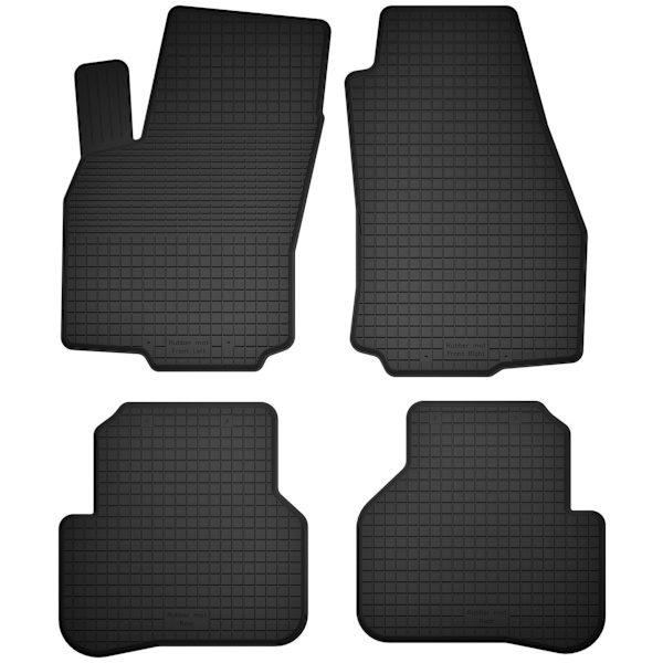 Universalgolvmattor i gummi för Peugeot Bipper Combivan Tepee (2007 ...