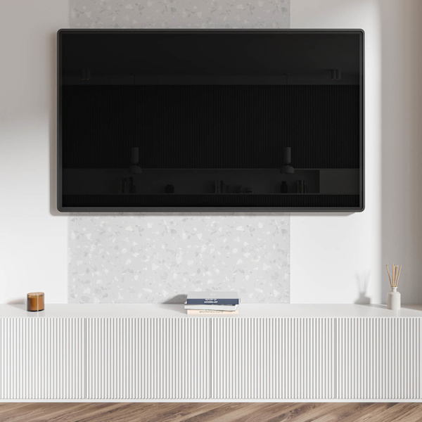 Självhäftande PVC-matsalspanel med grafik 100x50 cm abstrakt ...
