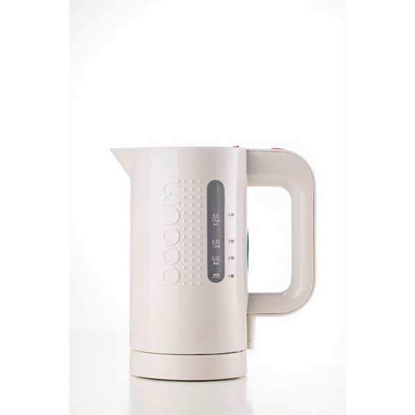 Vattenkokare - BODUM - BISTRO - 1300 W - 1 L - 360° vridbar bas - Vit ...