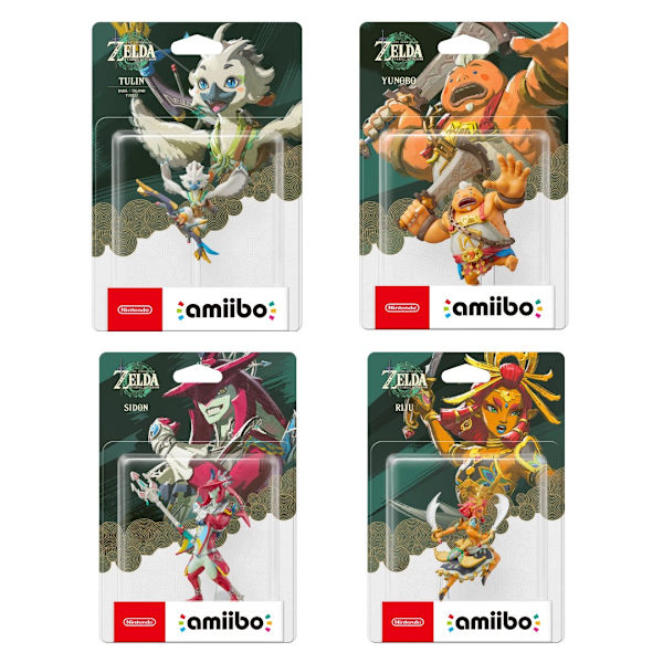 Amiibo 4-pack! - The Legend of Zelda Tears of the Kingdom | CDON