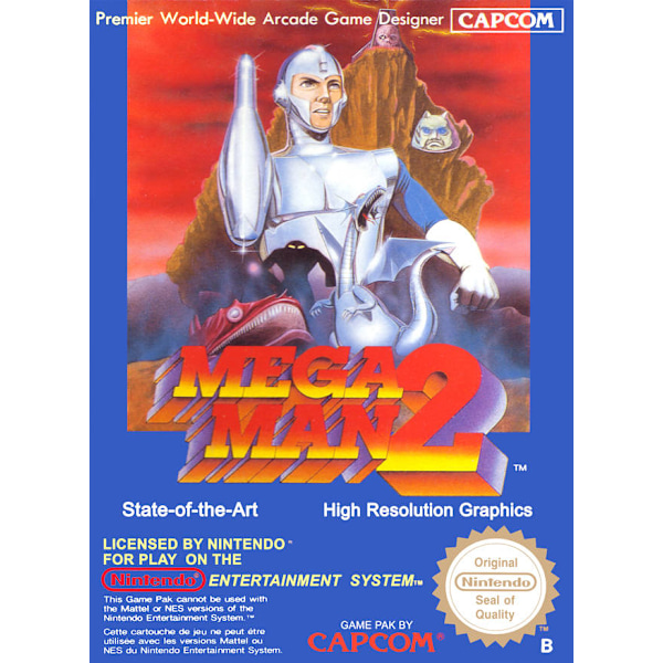 Mega Man 2 - Nintendo 8-bit/NES - PAL B/SCN (BRUKT VARE) | CDON