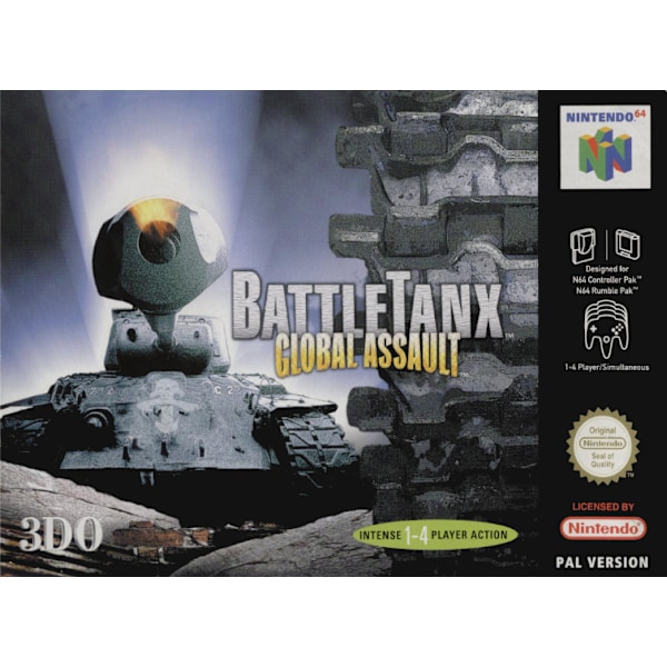 BattleTanx: Global Assault - N64 - Nintendo 64/N64 - PAL/EUR (Begagnad ...