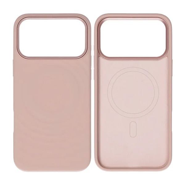 Mobilskal Silikon med Magsafe för iPhone 17 Pro Max - Rosa | CDON