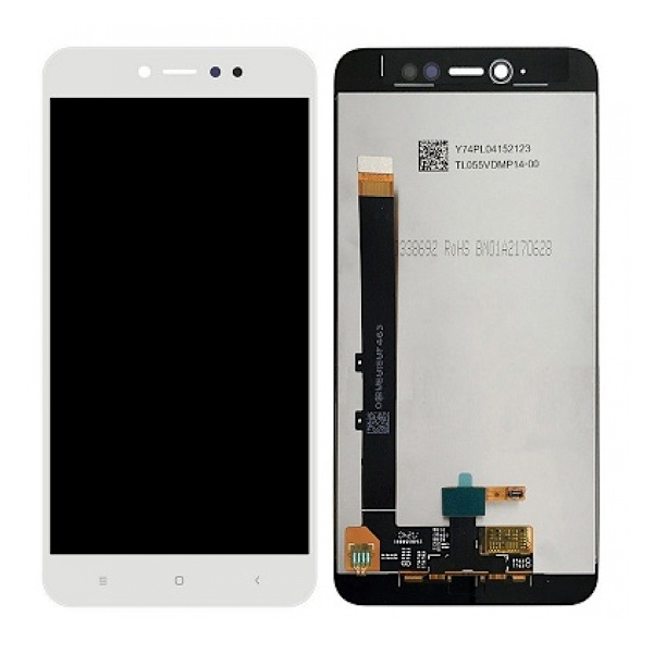 Xiaomi Redmi Note 5A Skärm med LCD Display - Vit | CDON
