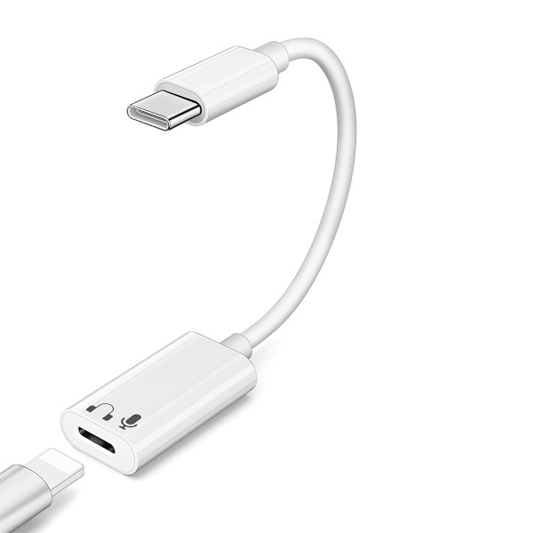 USB C Till lightning Hörlursadapter | CDON