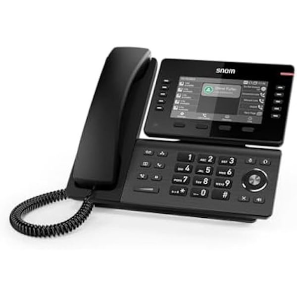 VoIP-telefon - SNOM - D815W - 5" IPS färgskärm - 10 programmerbara ...