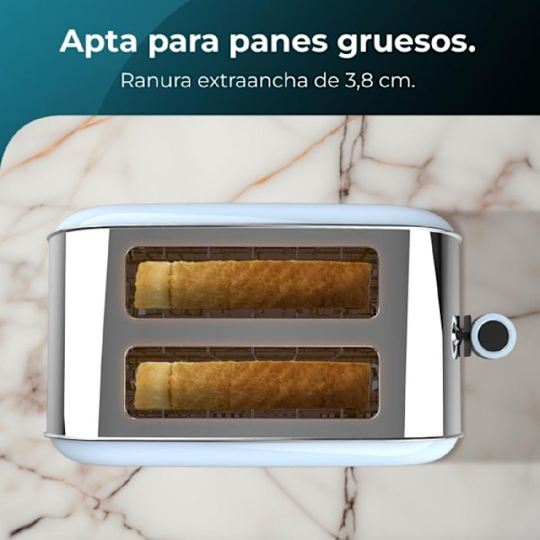 Cecotec Vertikalbrödrost Toastin' time 850 Inox, 850 W effekt, Dubbel ...
