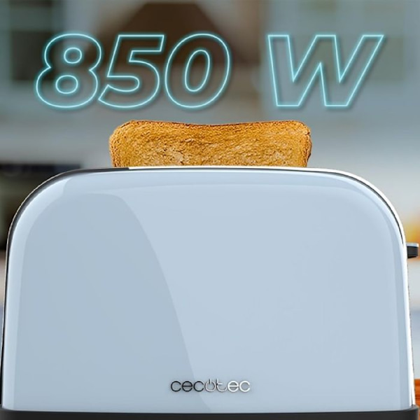 Cecotec Vertikalbrödrost Toastin' time 850 Inox, 850 W effekt, Dubbel ...