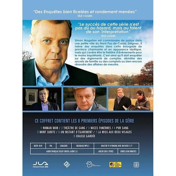 Kommissarie Magellan: Box Set Volym 1 [DVD] | CDON