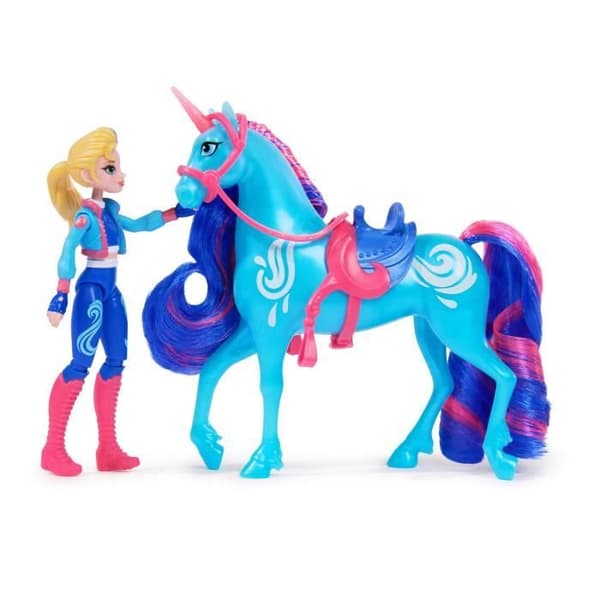 SPIN MASTER UNICORN BOX AND RIVER OCH ISABEL DOLL Unicorn Academy | CDON