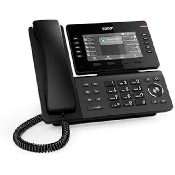 VoIP-telefon - SNOM - D815W - 5" IPS färgskärm - 10 programmerbara ...