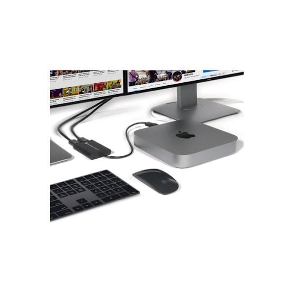 DisplayLink USB till Dual DisplayPort 1.2 4K-adapter - Sonnet USB3 ...