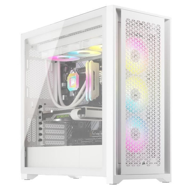 PC-chassi - CORSAIR - CC-9011243-WW - ICUE 5000D RGB AIRFLOW - Mid ...