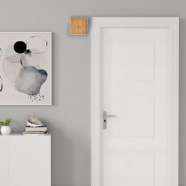Trådlös klocka Bamboo - Avidsen - 102506 | CDON