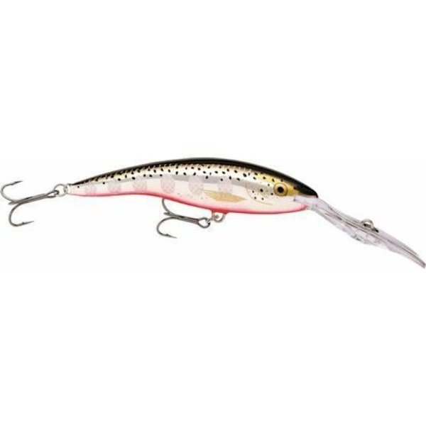 Rapala deep tail dancer flytande bete - röd/vit/svart/brun - 9 cm | CDON