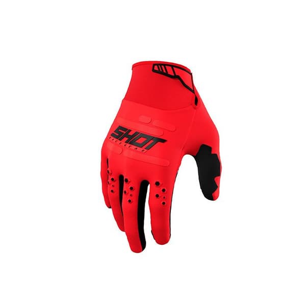 Motorcrosshandskar SHOT RACE GEAR Drift Vision Röd | CDON