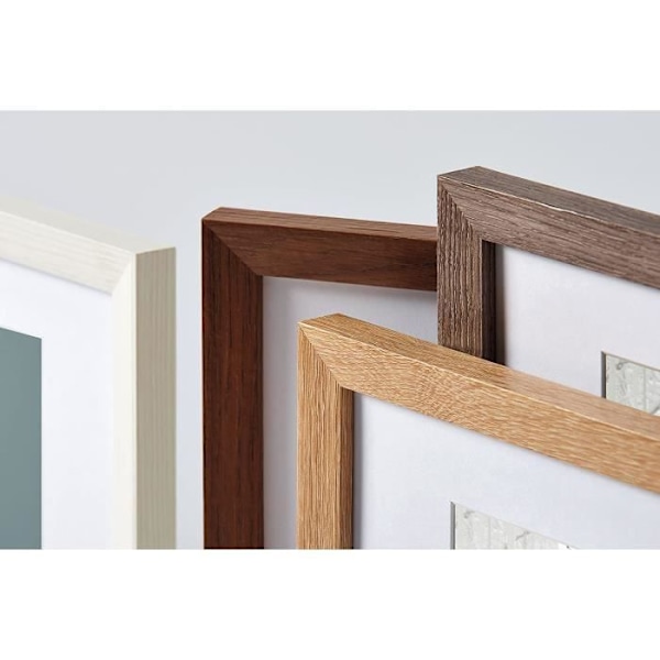Ram - Walther Design - Fiorito - Ljus Ek - 20 x 20 cm - Vit | CDON