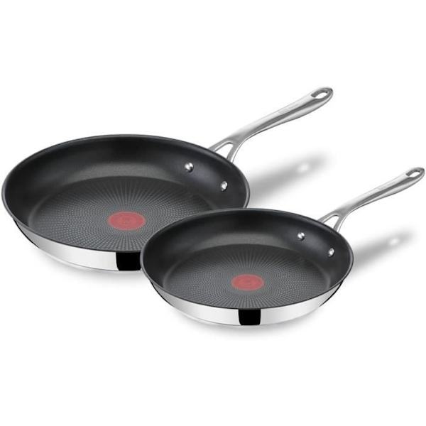Stekpannor - TEFAL - Jamie Oliver Cook's Direct - 24/28 cm - Rostfritt ...