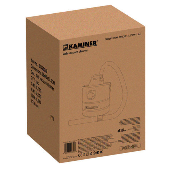 Asksugare, 15L, 1200W, HEPA-filter, Blåsfunktion | CDON