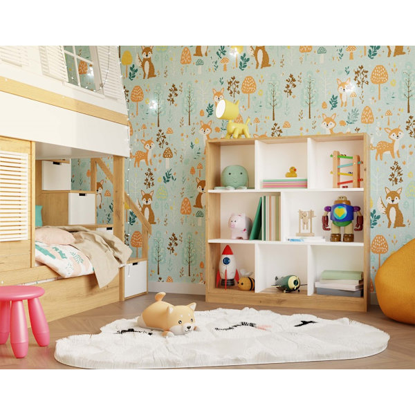 Fiesta 8P öppen bokhylla - Modern skandinavisk design | Färg: Artisan ...